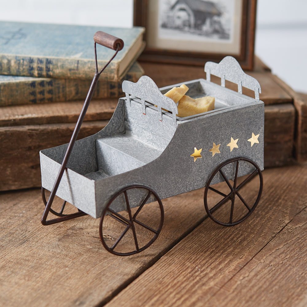 Rustic Wagon Wax Warmer - Buy Now for Cozy Charm | Countryside Home Decor