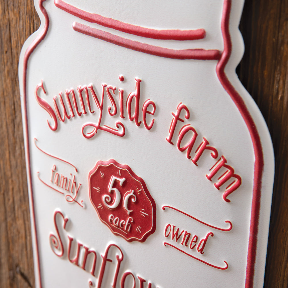 Sunnyside Farm Sunflowers Sign – Countryside Home Decor