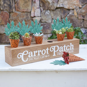 Carrot Patch Display Box – Countryside Home Decor