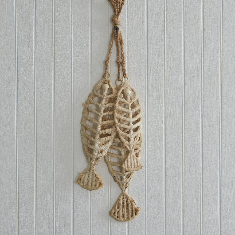 Set of Three Textured Fishbones – Countryside Home Decor