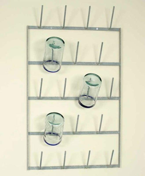 Wine Bottle Dryer Wall Rack – Countryside Home Decor